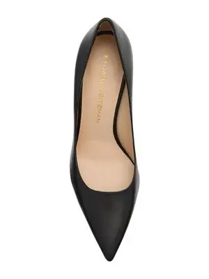STUART WEITZMAN Power 85 Leather Pumps - Black