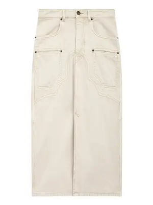 Isabel Marant Étoile Isabel Marant Britt Midi Skirt Ecru