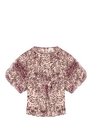 Isabel Marant Isabel Marant Karlita Top Purple/ecru