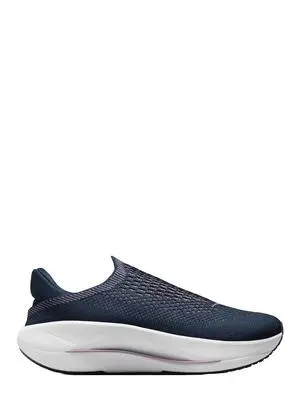 Nike Reina Easyon Slip-on Sneakers - Armory Navy Blue/hot Fuchsia/plum Dust