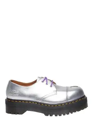 Dr. Martens 1461 Platform Lace-up Shoes - Silver/alumix