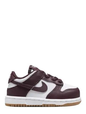 Nike Dunk Low Sneakers White/gum Light Brown/burgundy Crush