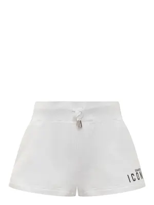 Dsquared2 Icon Track Shorts - White