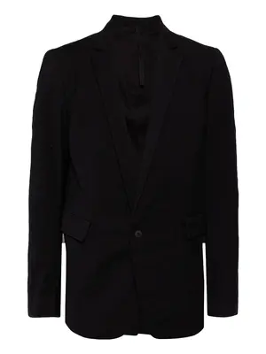 POÈME BOHÉMIEN Classic Jacket - Black