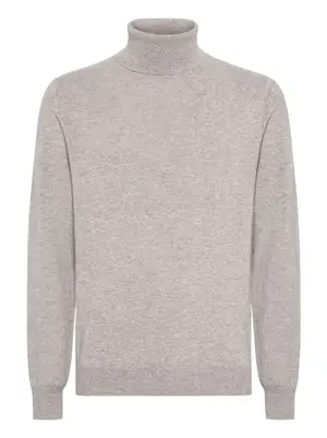Boggi Milano Roll-Neck Jumper Grey