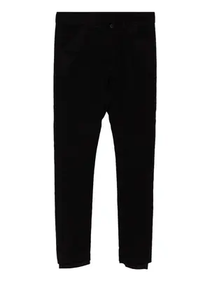 POÈME BOHÉMIEN Straight Trousers - Black