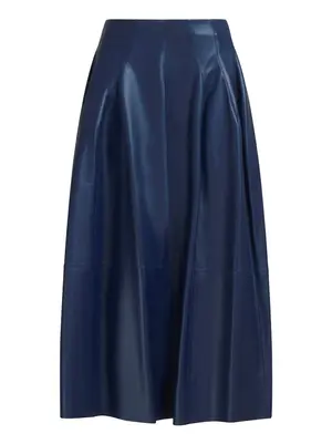 Marni Pleated Skirt - Blue