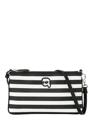Karl Lagerfeld Ikon Shoulder Bag - Black
