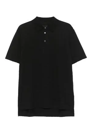 Givenchy 4g-jacquard Polo Shirt - Black