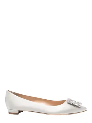 MANOLO BLAHNIK Manolo Blahnik Hangisi Ballet Flats