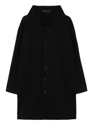 TRANSIT Virgin Wool Hooded Coat