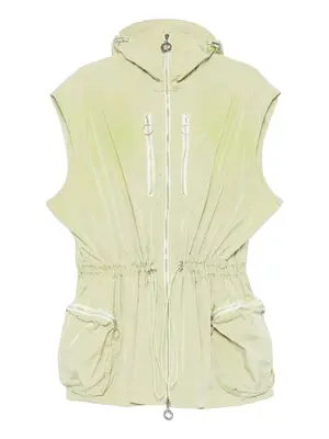 CHARLIE CONSTANTINOU Adjustable-waist Gilet - Green