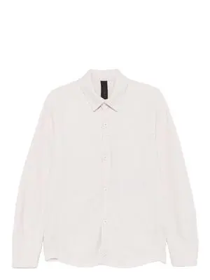 Transit Virgin Wool Button-up Overshirt - Neutrals