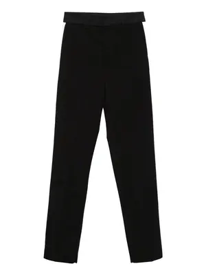 MERYLL ROGGE Twill-weave Trousers - Black