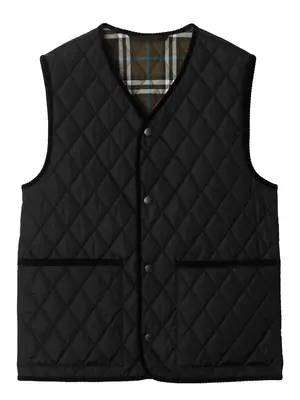 Burberry Tiverton Gilet - Black