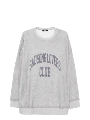 UNDERCOVERISM Slogan-print Sweatshirt - Grey