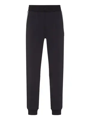 PLEIN SPORT Logo-print Track Pants - Black