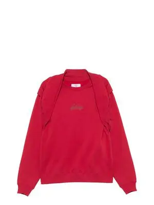 Martine Rose Celebration Crew Sweatshirt - Red