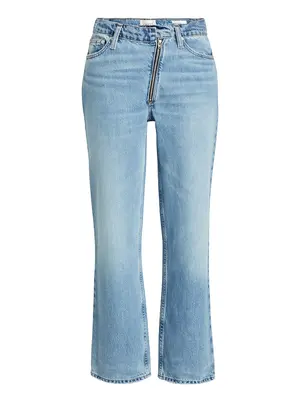 FRAME Le Jane Cropped Jeans - Light Denim
