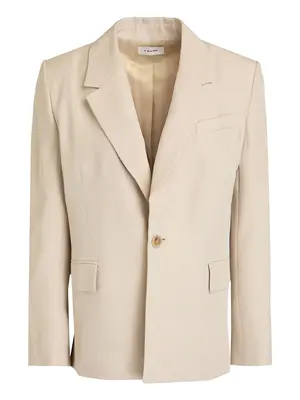 FRAME Crepe Blazer - Beige