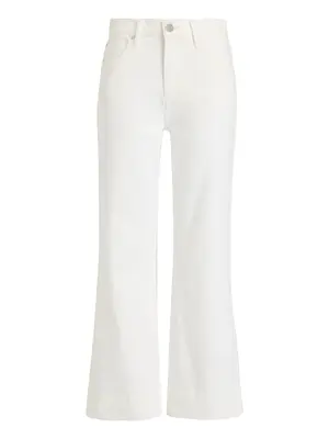 FRAME Extreme High-rise Flare Jeans - Ivory