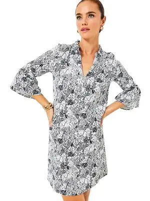 Lilly Pulitzer® Hayes Easy Fit Dress Onyx Animal Magnetism