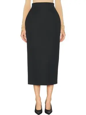 Wardrobe.NYC X Rosie Huntington-whiteley Rhw Sculpted Skirt - Black