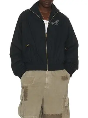 WILLY CHAVARRIA Ruff Rider Track Jacket - Black