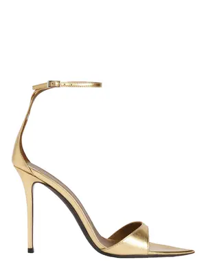 GIUSEPPE ZANOTTI Intriigo Strap 105 Sandals - Gold