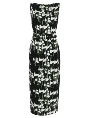 BERNADETTE Bernadette Luc Floral Print Dress