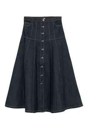 CINQ À SEPT Cinq A Sept Veena Midi Skirt