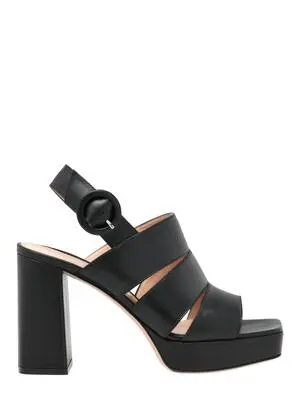 GIANVITO ROSSI 70mm Lyonne Sandals - Black