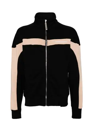 SPENCER BADU Bowl Zipup Track Jacket - Black