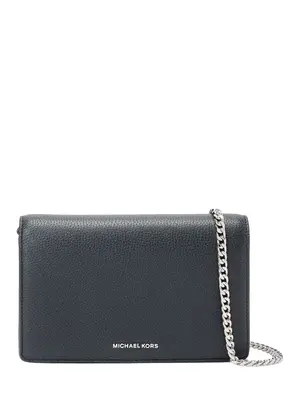 Michael Kors Leather Shoulder Bag - Black
