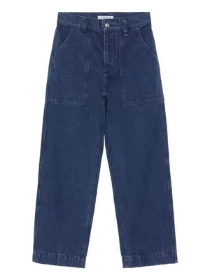 Maison Kitsuné Workwear Denim Jeans - Blue
