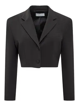 Giuseppe Di Morabito Cropped Blazer - Black