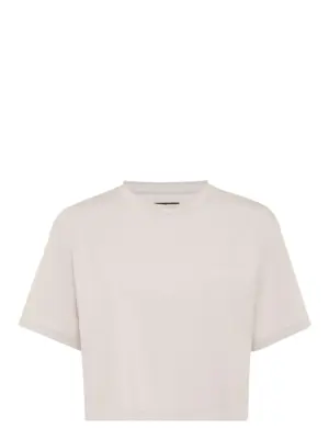 PLEIN SPORT Plein Sport Cropped Crew-Neck T-Shirt