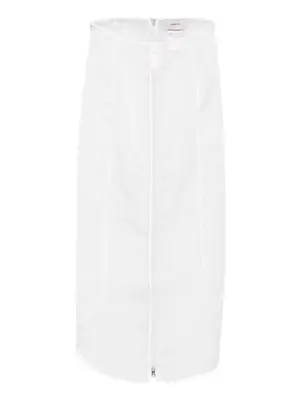 Coperni Organza Maxi Skirt - White