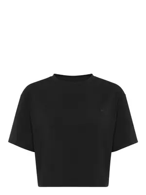 PLEIN SPORT Cropped T-shirt - Black