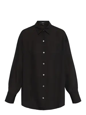 Theory Button-down Shirt - Black