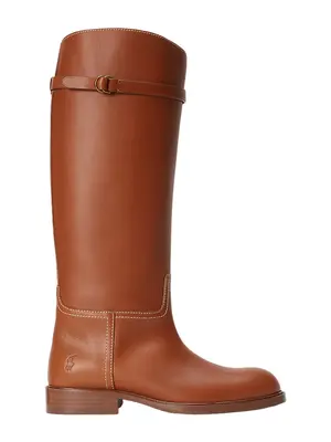 RALPH LAUREN Ralph Lauren Calfskin Tall Riding Boots
