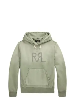 Ralph Lauren Ranch Logo Hoodie - Faded Mint