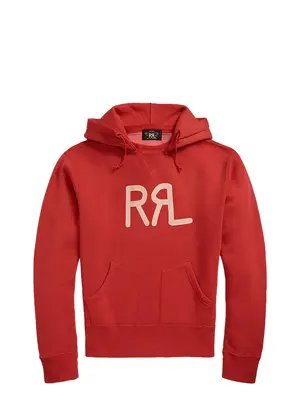 Ralph Lauren Ranch Logo Hoodie - Faded Red