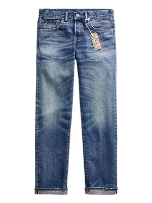Ralph Lauren Slim Fit Hillsview Selvedge Jean - Hillsview Wash