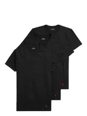 Ralph Lauren Classic Crewneck 3-pack Black