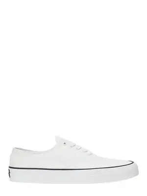 Ralph Lauren Keaton Canvas Sneaker Deckwash White
