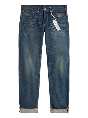 Ralph Lauren Double Rl Slim Fit Ridgecrest Selvedge Jean - Ridgecrest Wash