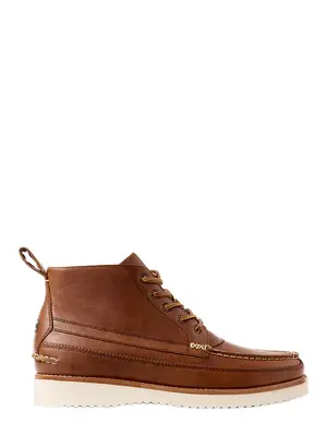 Ralph Lauren Ranger Leather Workboot - Polo Tan
