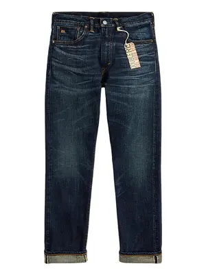Ralph Lauren High Slim Bayview Selvedge Jeans - Bayview Wash