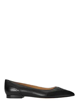 Ralph Lauren Loraine Ballet Flat - Black